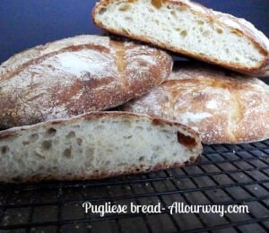 Pugliese Bread - An Italian Rustic Loaf