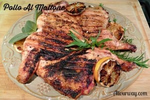 Pollo al Mattone - Chicken Under a Brick