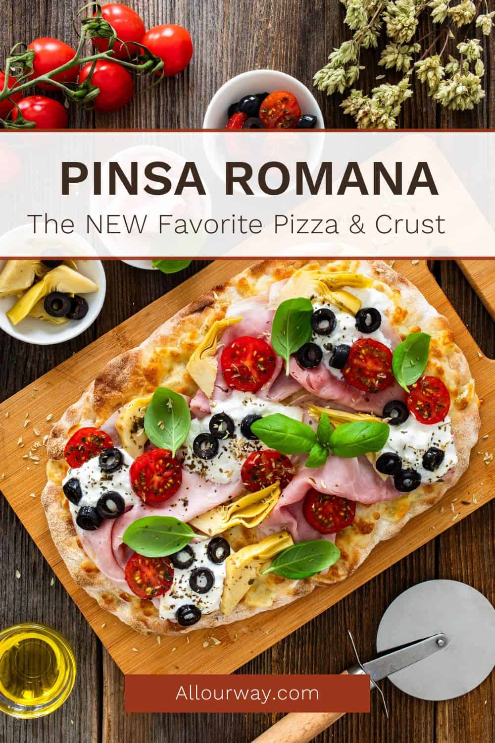 Pinsa Romana: A Roman Street-Food Favorite