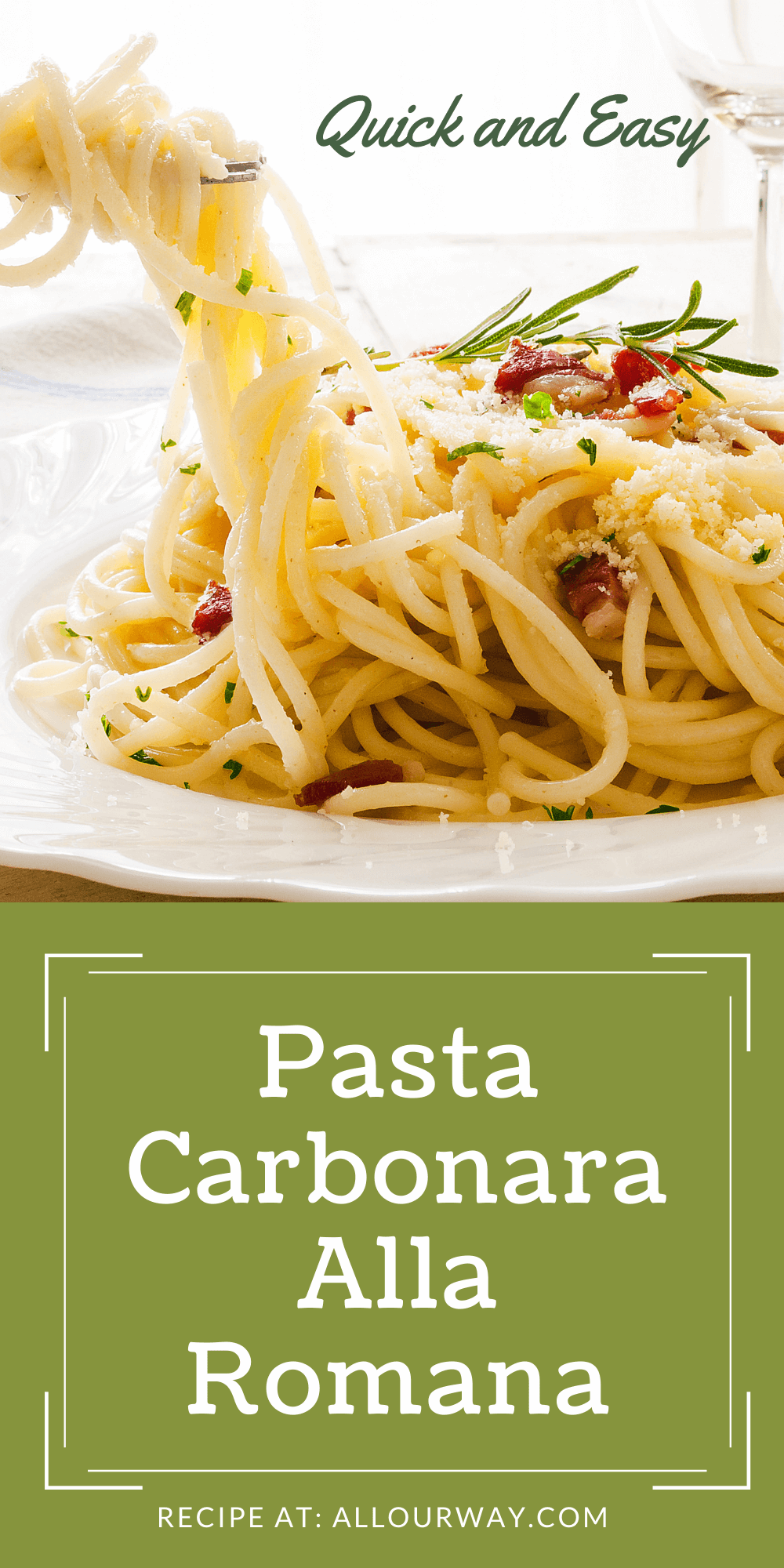 Classic Roman Spaghetti Alla Carbonara