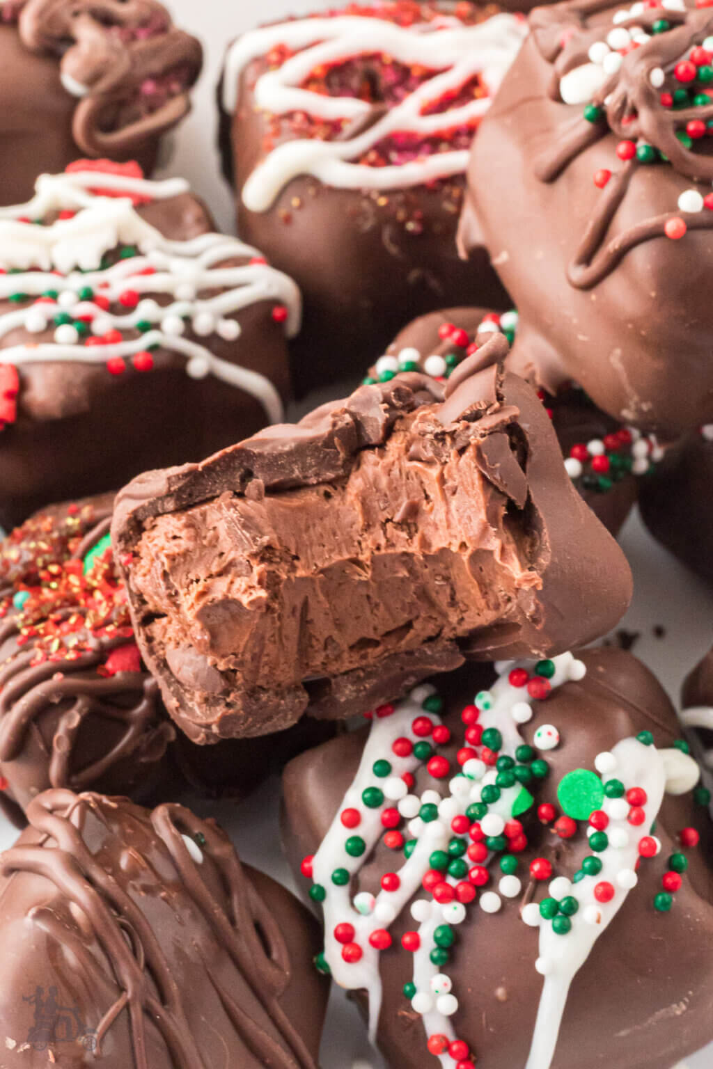 Easy Cool Whip Candy Chocolate Truffle Bites