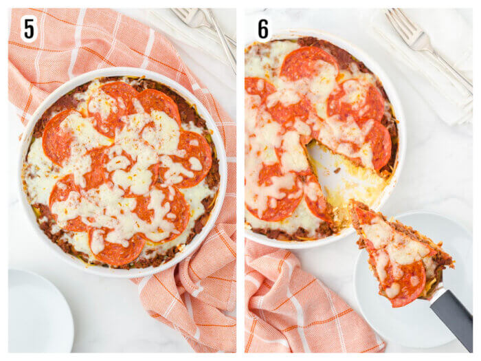 Easy Baked Spaghetti Pie Casserole Recipe