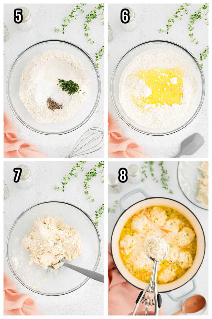 Easy Old Fashioned Homemade Chicken and Dumplings