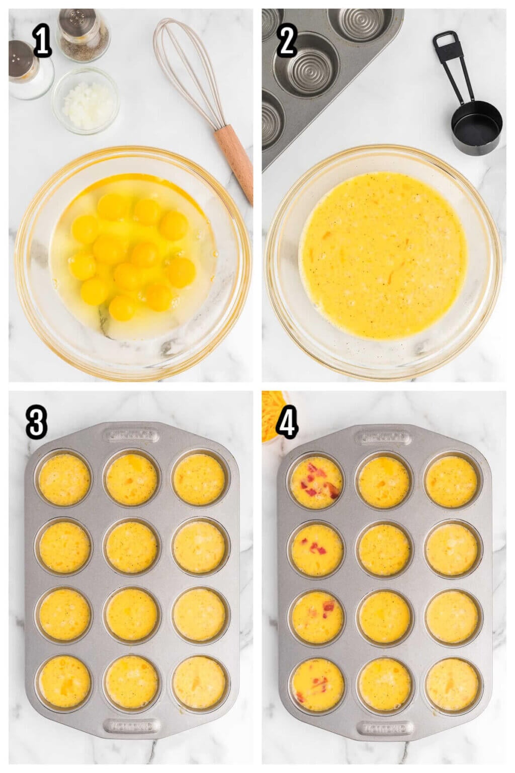 Mini Frittata Breakfast Egg Muffin Cups - 3 Delicious Ways