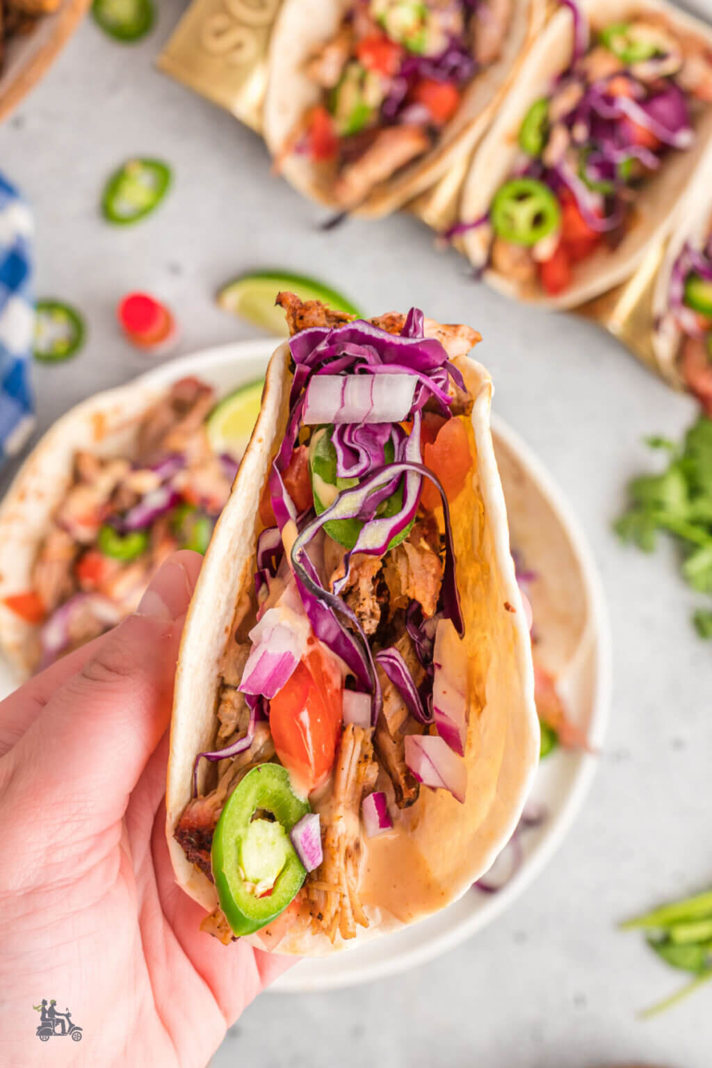 Smoked Pull Pork Tacos (Carnitas)