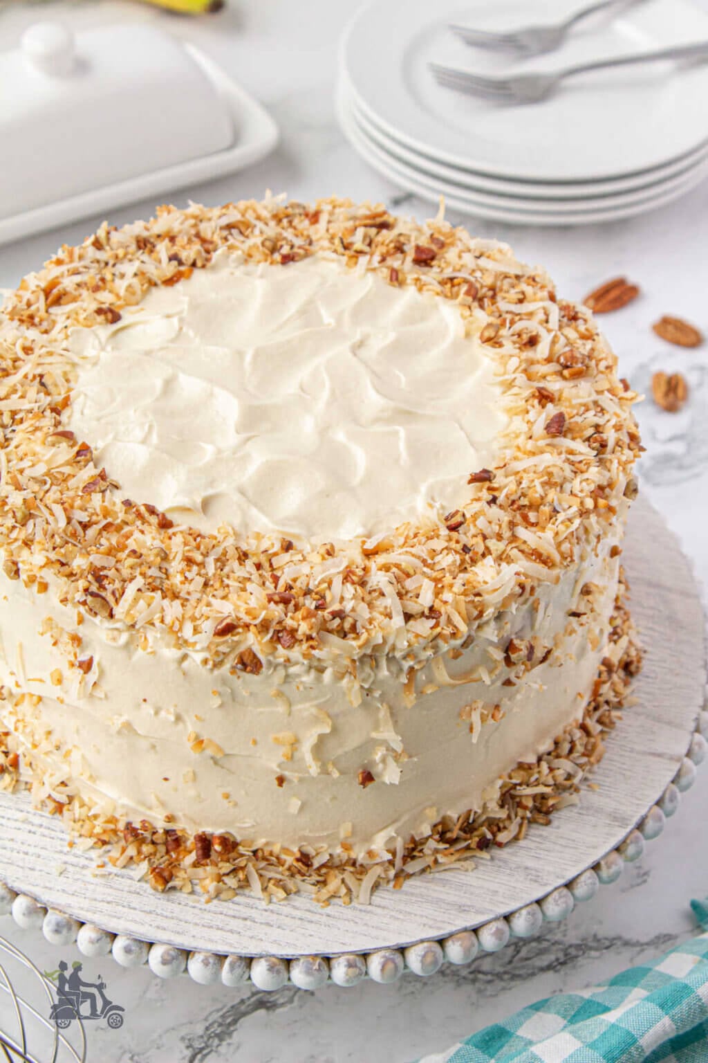 Classic Hummingbird Cake With Caramel Cream Cheese Frosting