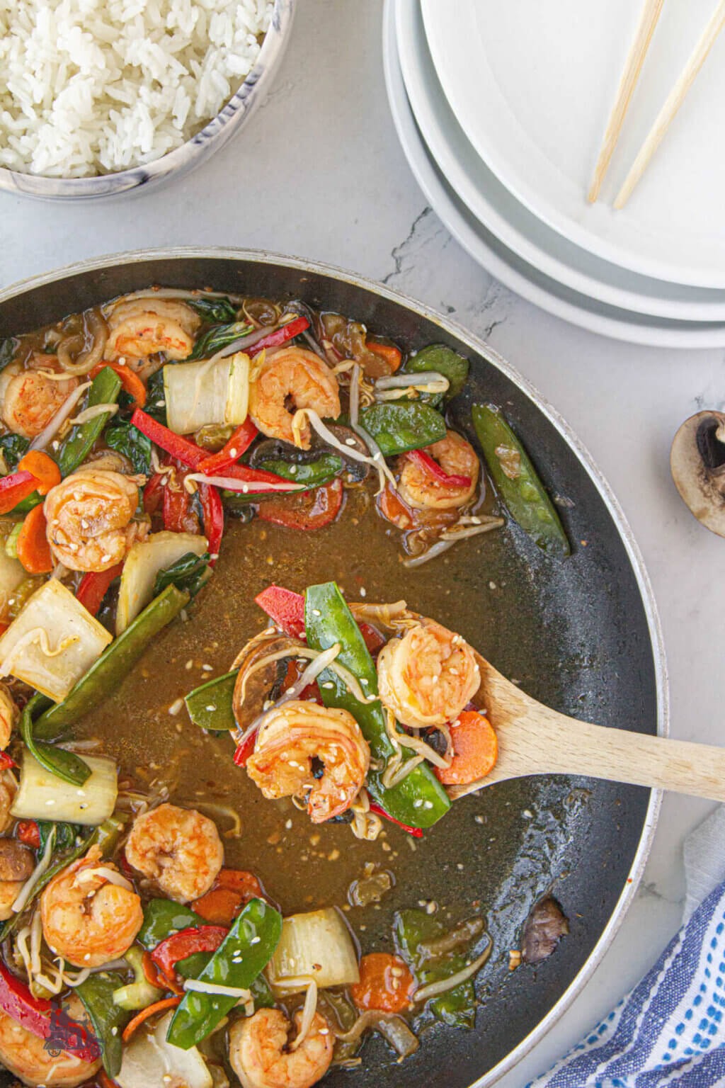 The Best Chinese Shrimp Chop Suey