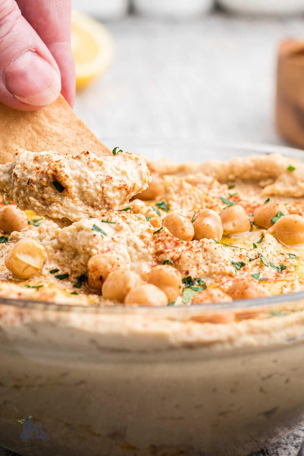 Best 5-Minute Homemade Mediterranean Hummus - All Our Way