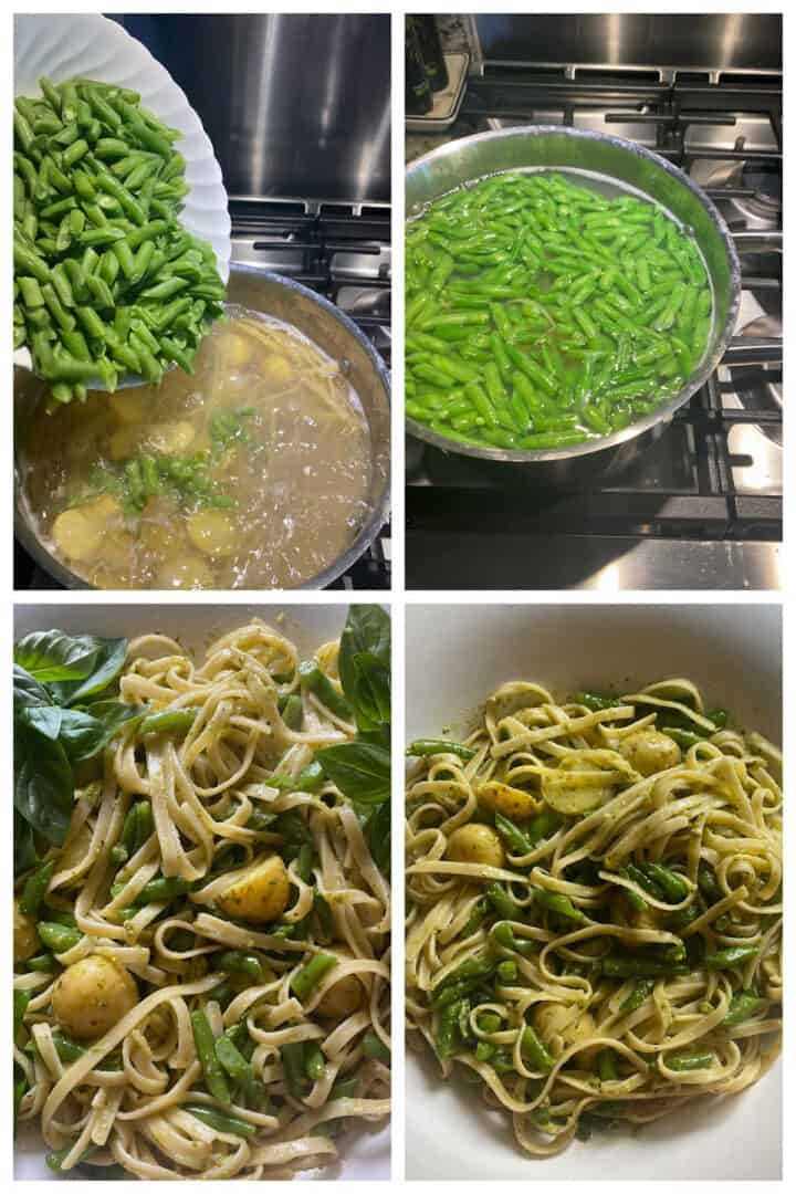 Trenette Pasta Al Pesto (Disney's Luca Pasta al Pesto recipe)
