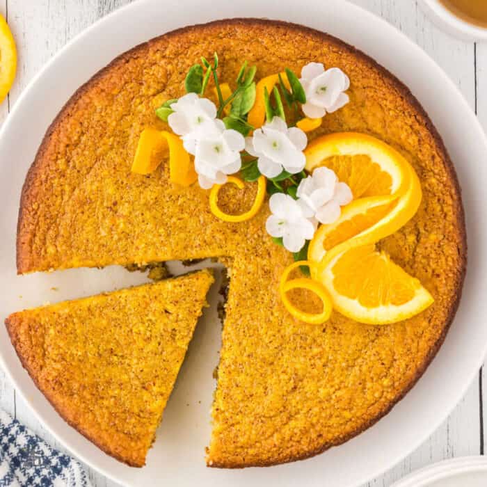 Gluten-free Flourless Almond Orange Cake