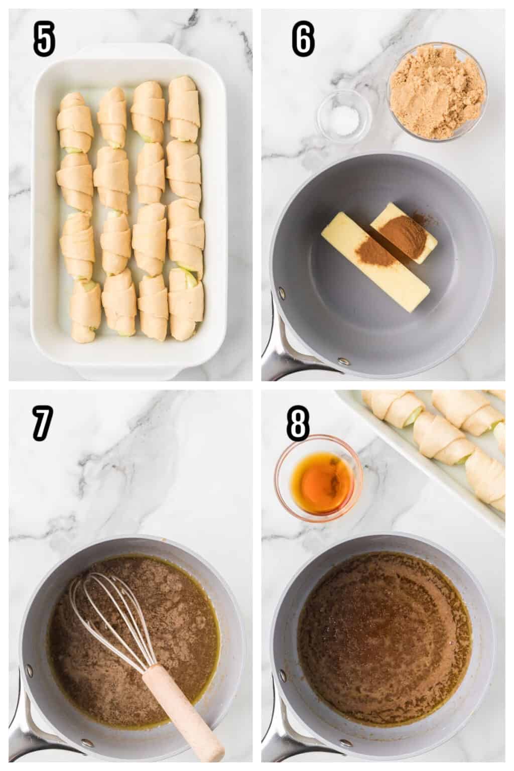 Quick and Easy Crescent Rolls Apple Dumplings