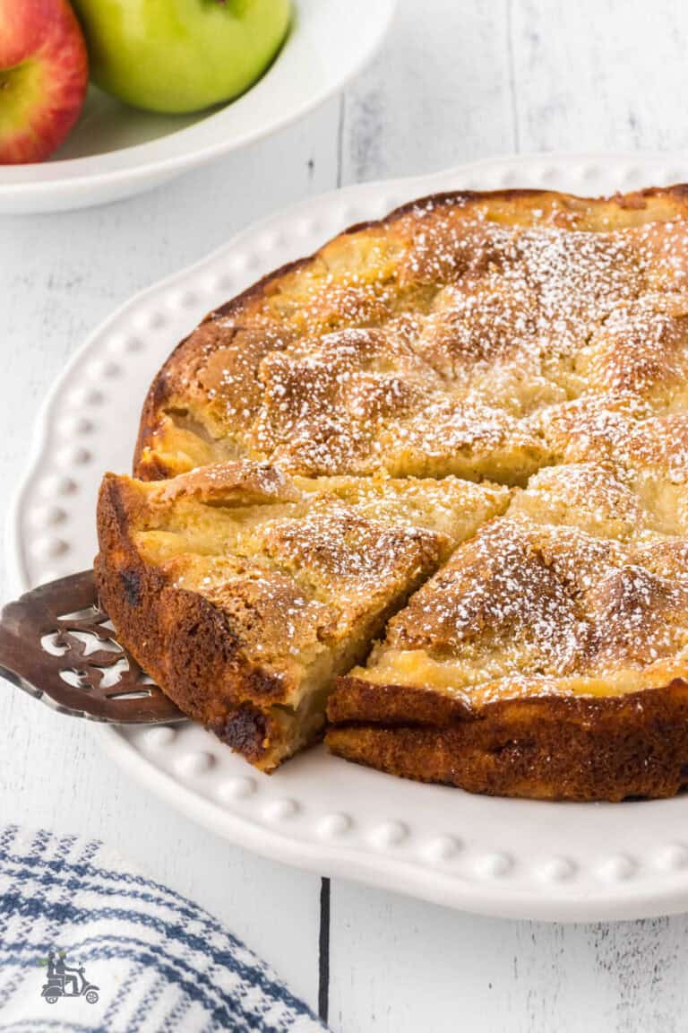 Best French Apple Cake With Sugared Top