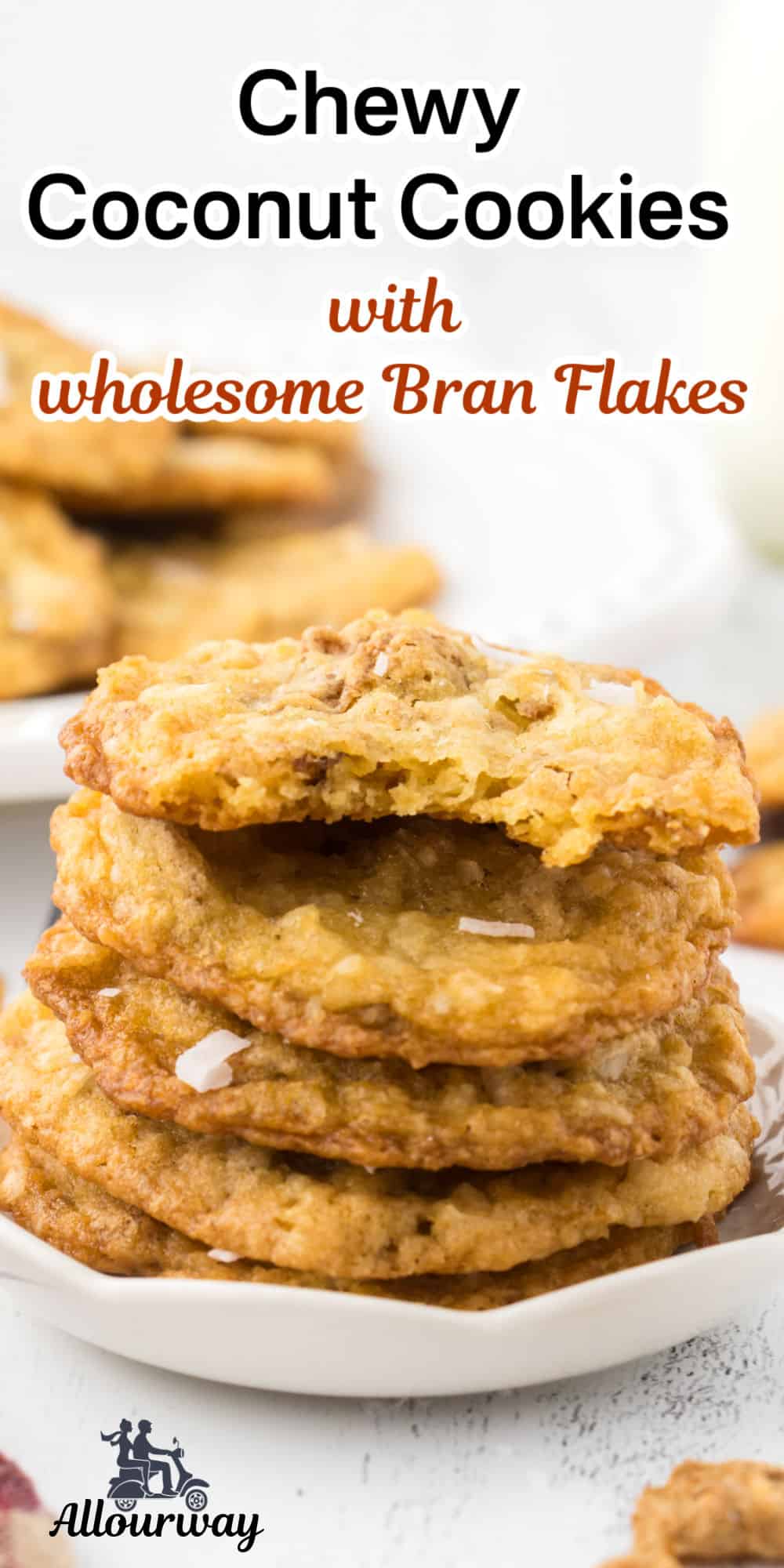 Coconut Cookies with Bran Flakes - Street Food Spectacle