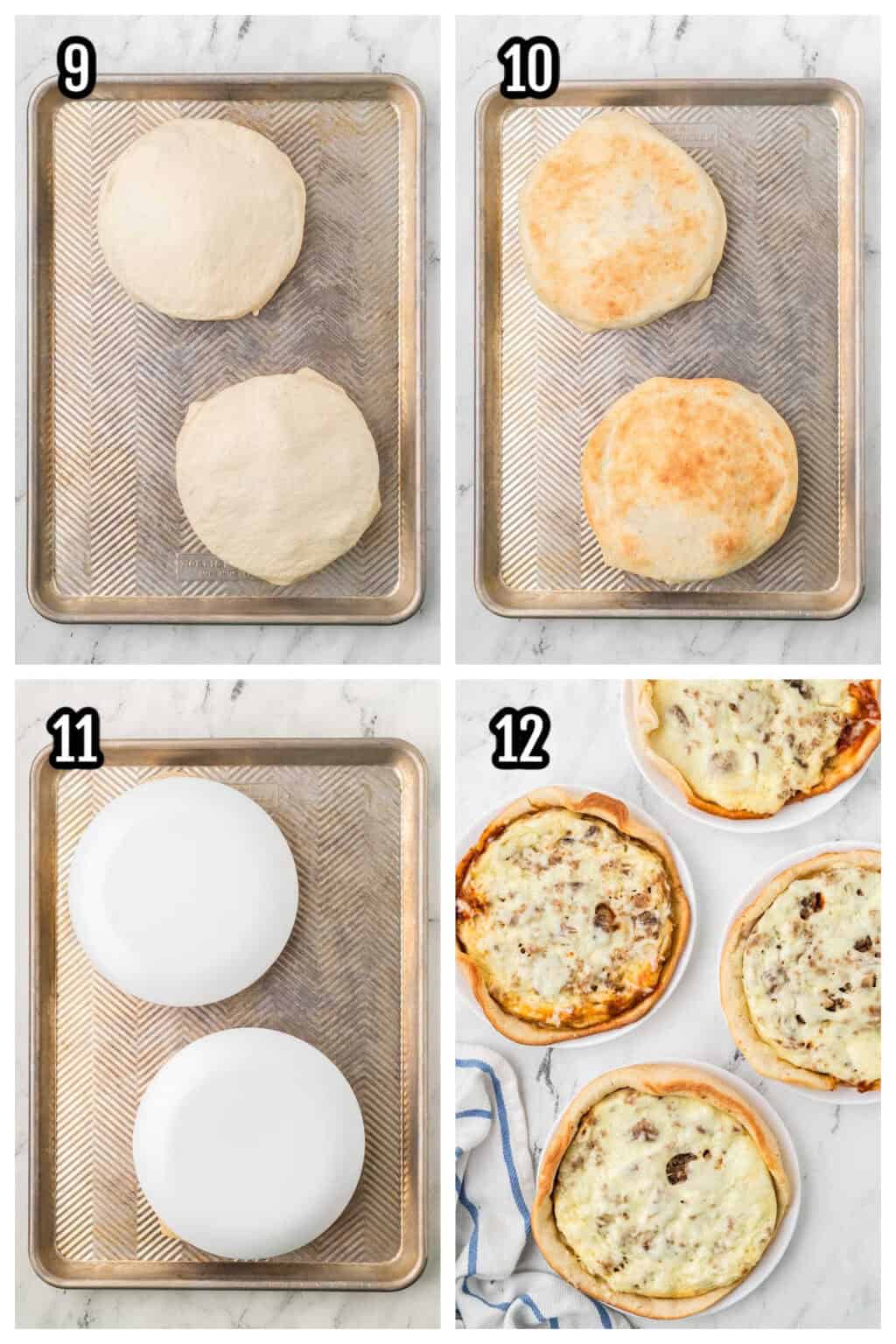 Upside-Down Delicious: Individual Pizza Pot Pies