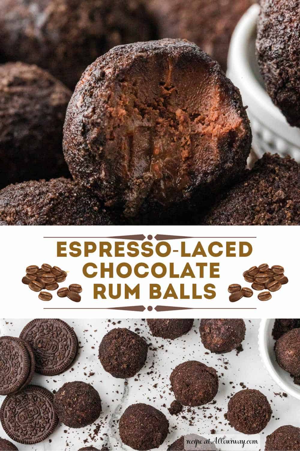 Indulgent Chocolate Rum Balls With An Espresso Twist