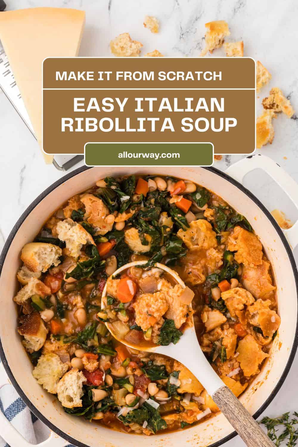 Italian Ribollita Soup: Nonna's Timeless Bread and Bean Soup