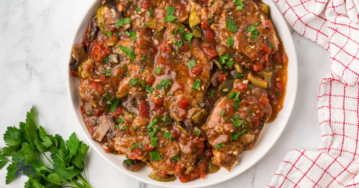 Easy Instant Pot Pork Chops in a Rustic Italian Tomato Sauce