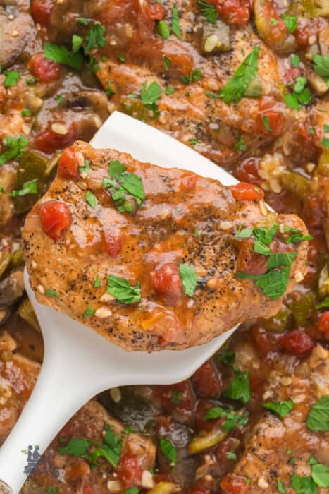 Easy Instant Pot Pork Chops in a Rustic Italian Tomato Sauce