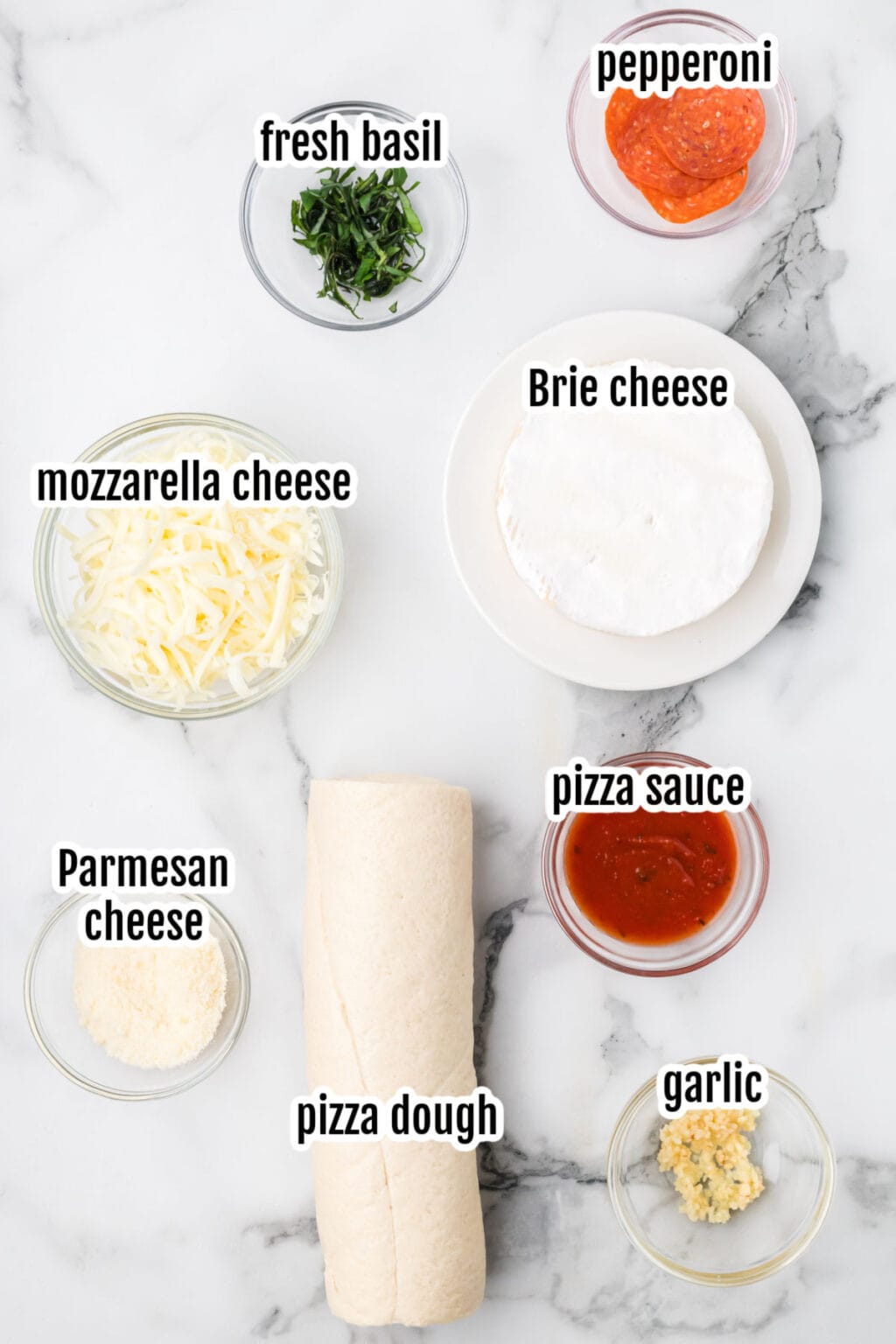 Rustic Stuffed Brie Cheese Pizza — Like an Italian Crostata