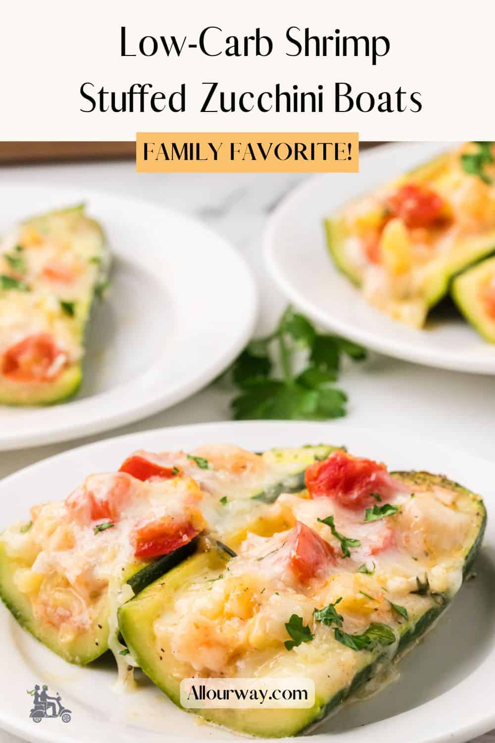 Garlicky Shrimp Stuffed Zucchini Boats Even Veggie Haters Love