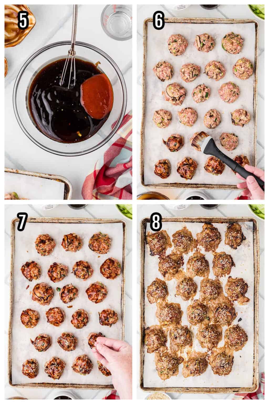 Saucy Asian Meatballs Wrapped in Lettuce — A Flavor Explosion