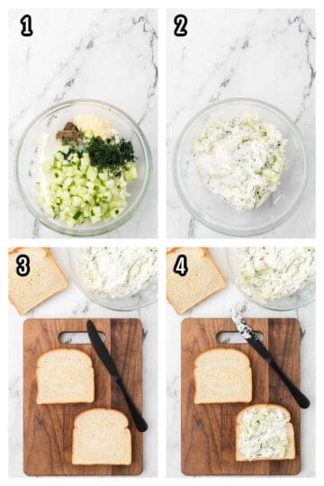 Cucumber Sandwich Glow-Up: Cream Cheese & Southern Charm
