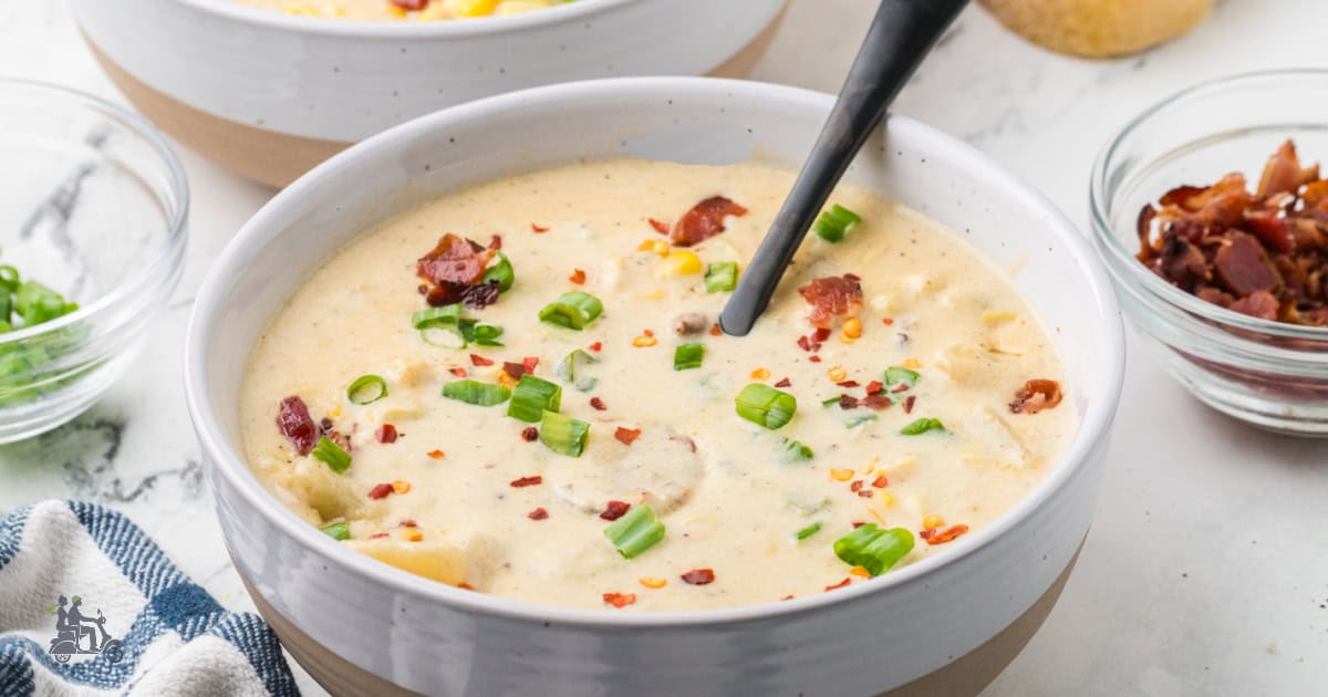 Cozy Up to This Creamy Bacon Corn Chowder With Jalapeños
