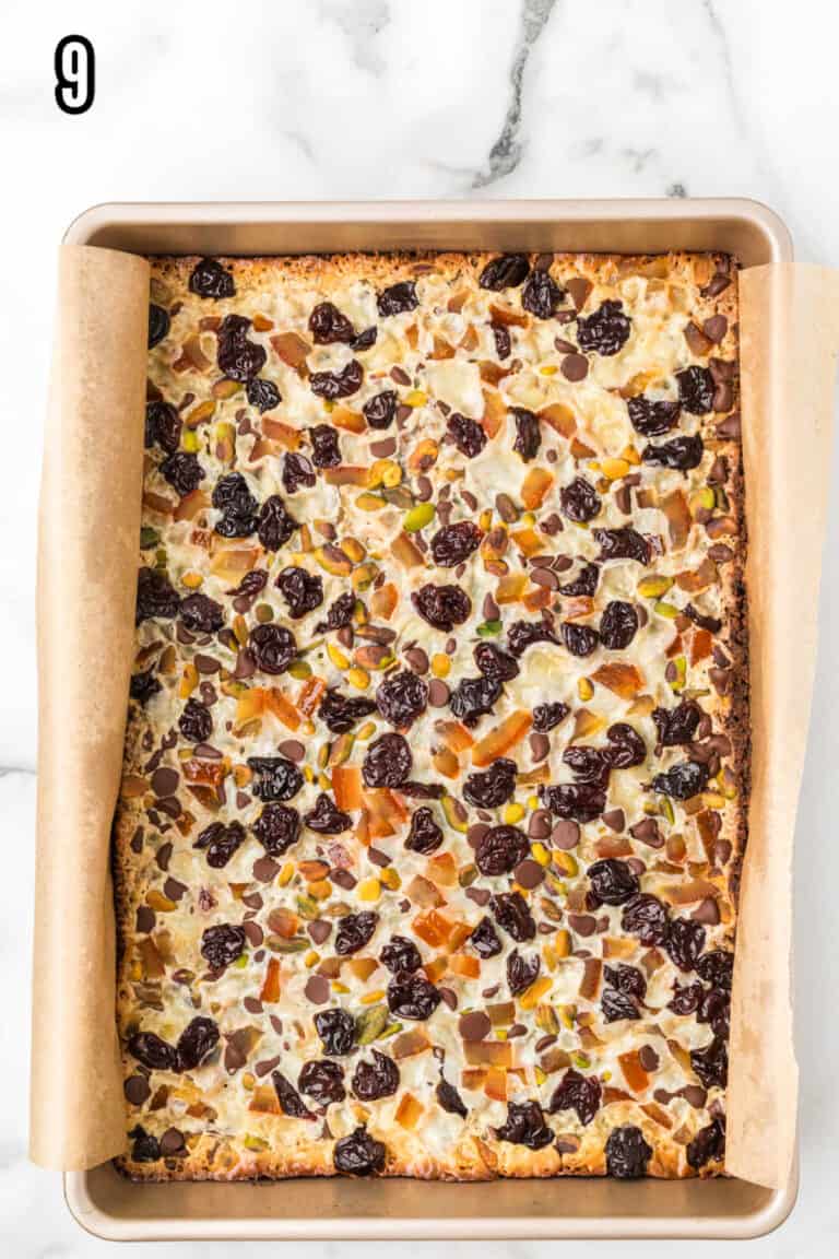 Holiday Magic Bars with Pistachios, Espresso, and Cherries