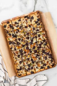 Holiday Magic Bars with Pistachios, Espresso, and Cherries