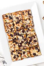 Holiday Magic Bars with Pistachios, Espresso, and Cherries